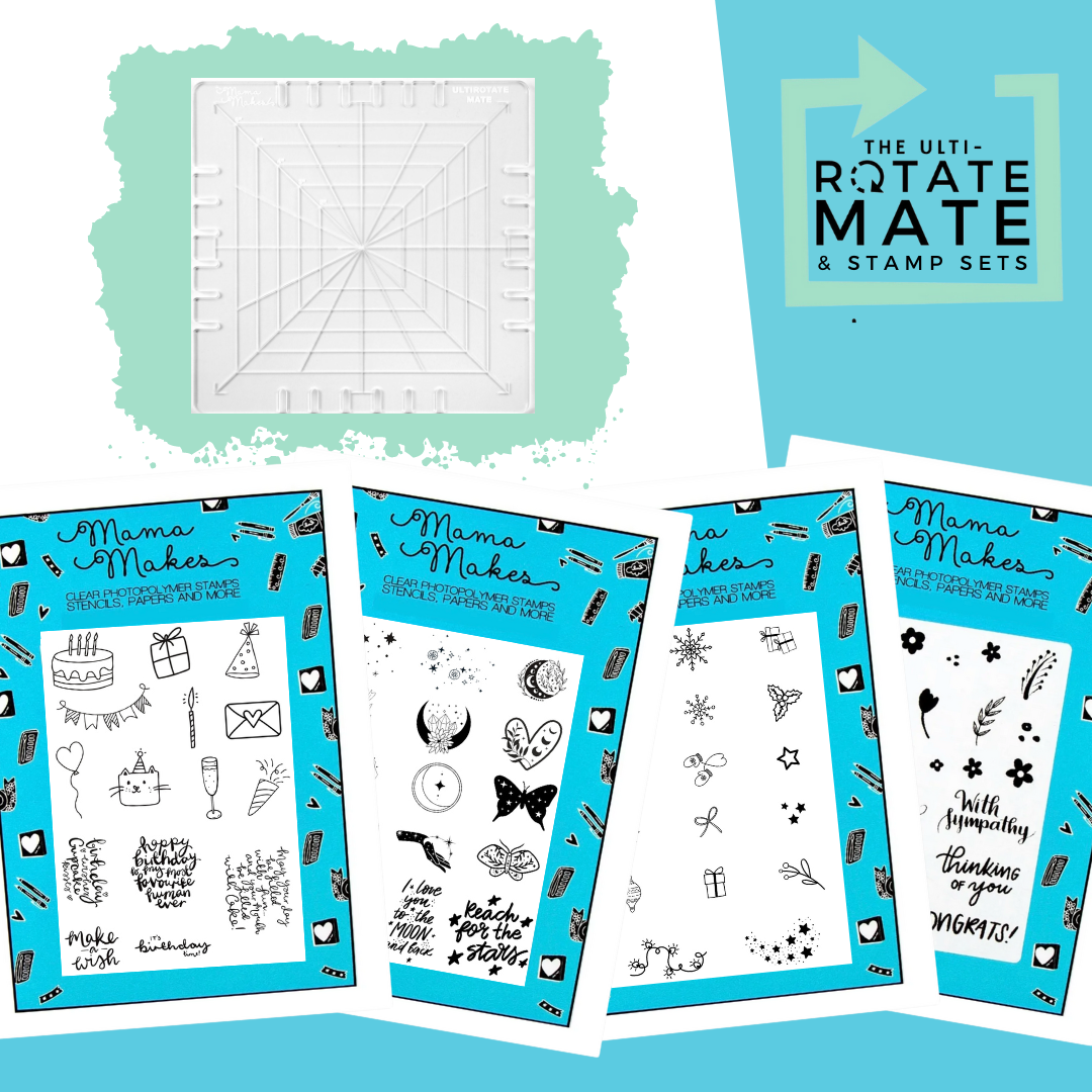 Mama Makes - Ulti-Rotate Mate & Stamp Set Bundle - Mama Makes
