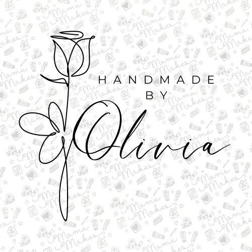Mama Makes - Handmade Rose Personalised Stamp - Mama Makes